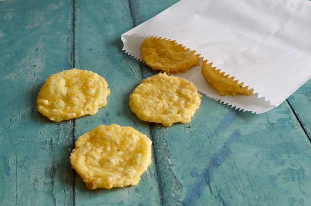 Mini Cheese Crackers (Gluten Free, Dairy Free)