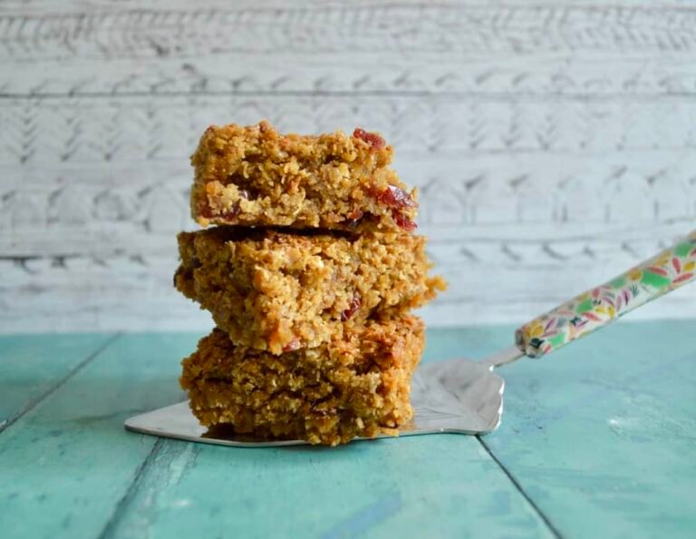 Orange and Cranberry Flapjacks (Gluten & Dairy Free)